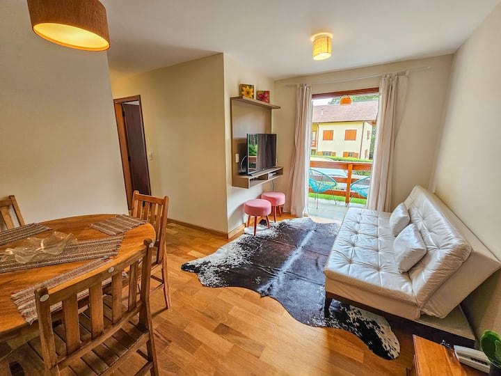 Apart Alto Boa Vista The Lodges Home - Campos do Jordão