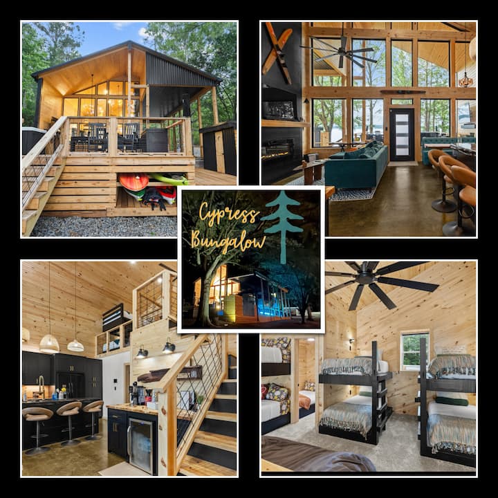Cypress Bungalow @ Lake Claiborne/rv Pad-sleeps 12 - Lake Claiborne, LA