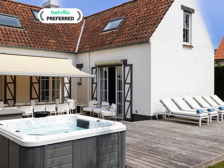 Villa De Luxe à Saint-idesbald Avec Jacuzzi - Coxyde