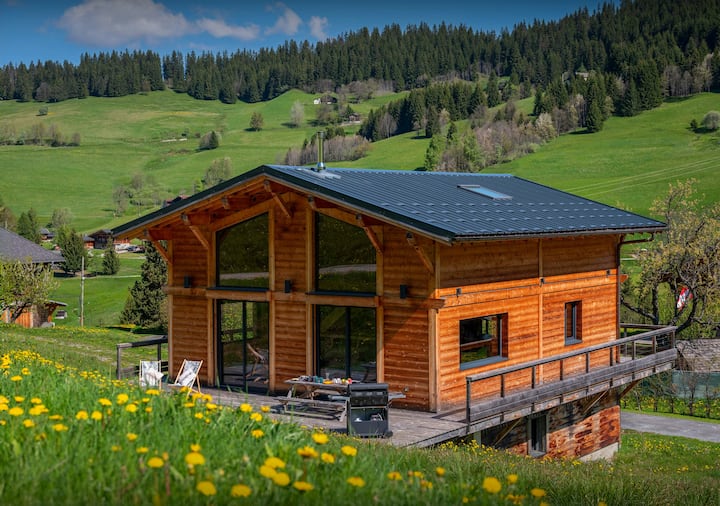 Chalet Pour 12 Moderne Et Lumineux Sur Les Pistes - Areches Beaufort