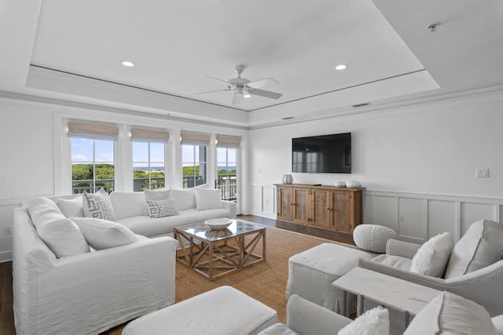 Beachside #8-gulf Front In Watercolor! Views! - Gretna, FL