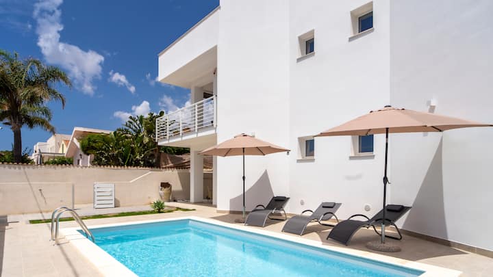 Baia Marzamemi, Primo Piano Vista Piscina - San Lorenzo