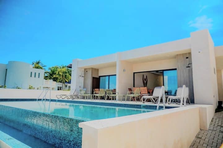 Villa Luna | Isla Mujeres | Ocean View & Pool - Isla Mujeres