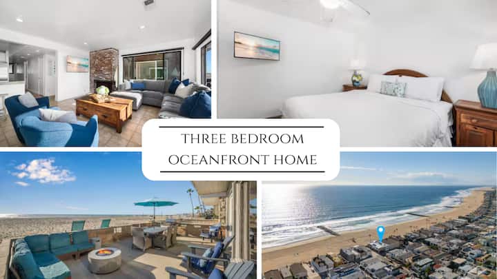 Relax By The Sea: 3-bedroom Oceanfront Home - Newport Beach, CA