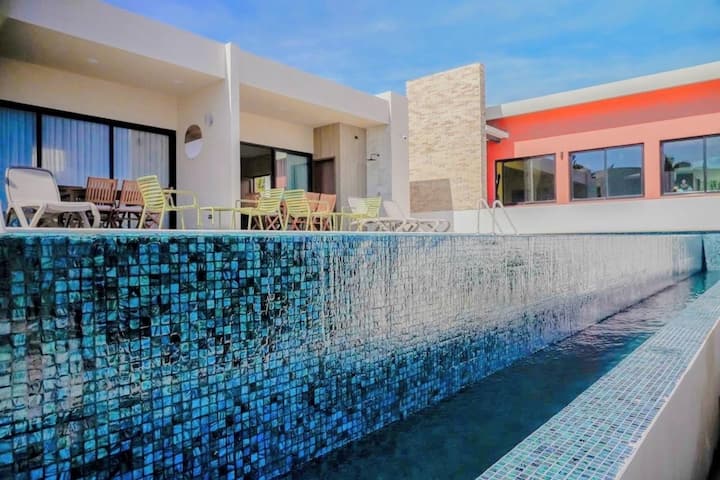 Villa Sol | Isla Mujeres | Ocean View & Pool - Isla Mujeres