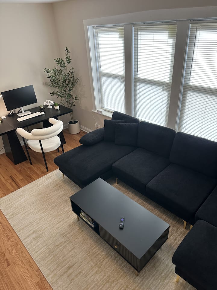 Private Workspace •  Sleeps4 • Modern Stylish Stay - 芝加哥
