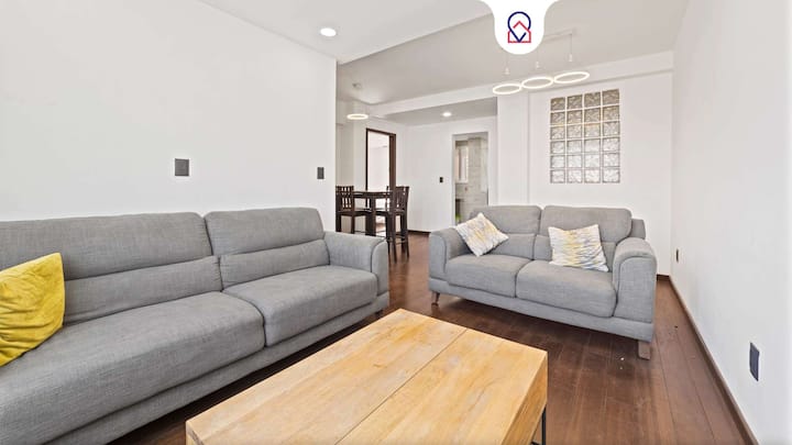 Spacious Apartment | 2 Bedrooms In Cdmx - Mexico City