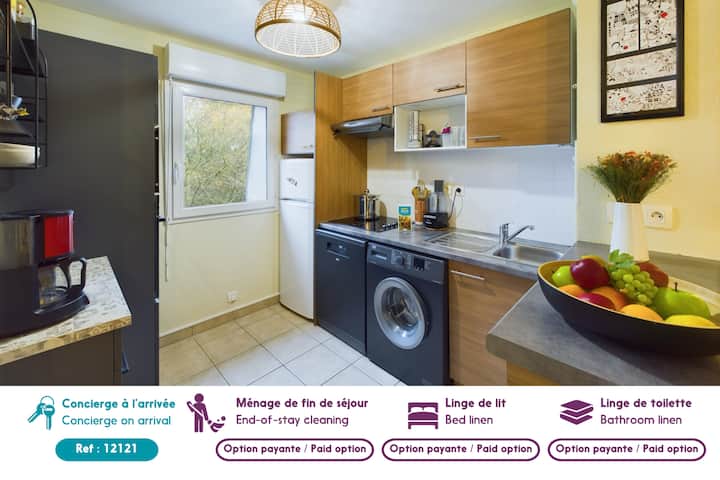 Pont L'abbé, Appartement Pour 4 Avec Balcon - Pont-l'Abbé