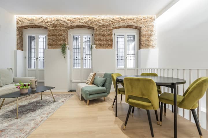 Cozy And Stylish Duplex In La Latina - Madrid