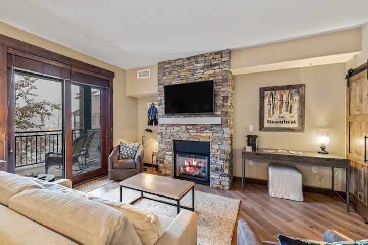 Ac-pool-hottubs-grill-gym-garage-elevator-w/d - Steamboat Springs, CO