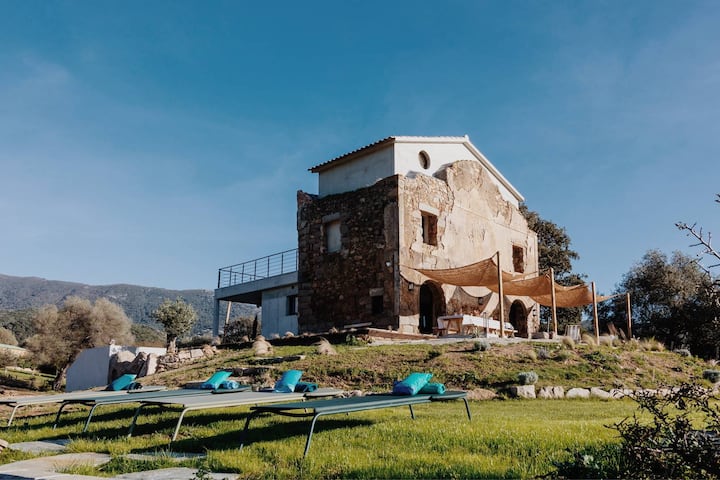 Casa Di Pietra- Piscine, Vue Mer, 3 Chambres - Propriano