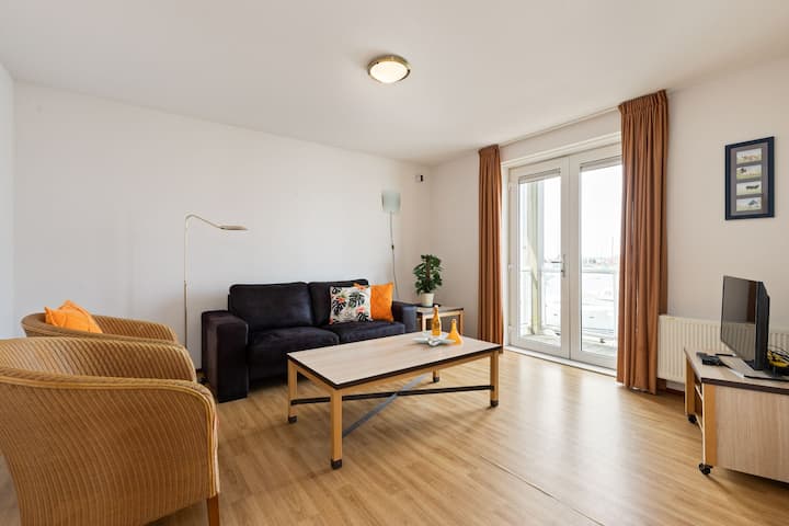 644l Lovely Apartment With Balcony, Harborview - Hellevoetsluis
