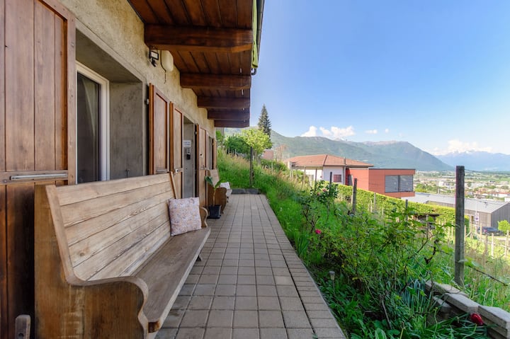 Détente Dans Les Vignobles (Casa Tra Le Vigne) - Bellinzona