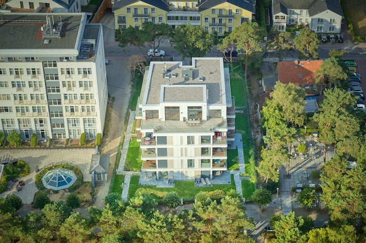 Ferienwohnung Seepanorama 03 Villa Vogue Binz - 賓茨