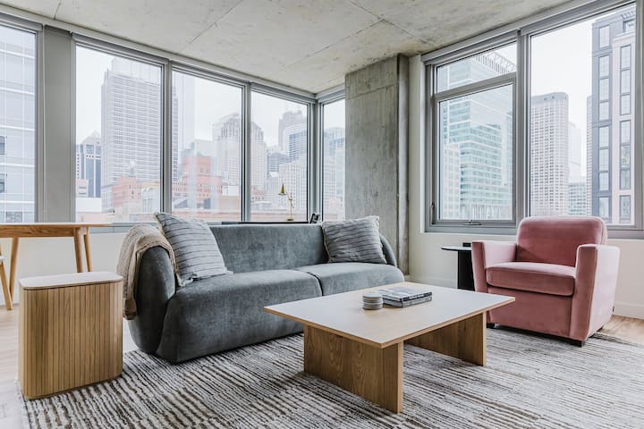 Blueground | West Loop, Rooftop Pool & Gym - Chicago