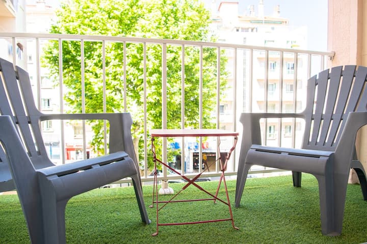 Bail Mobilité - 2 Ch Balcon à 5 Min Des Plages - Marseille