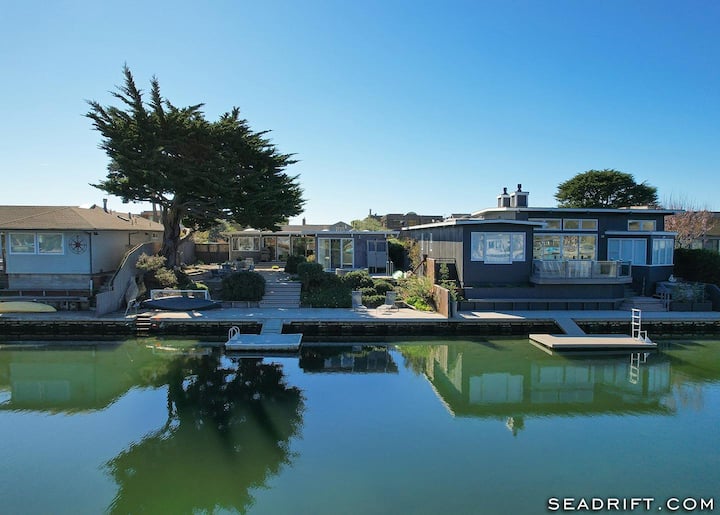 Impressive Panoramic Views On Seadrift Lagoon - Bolinas, CA