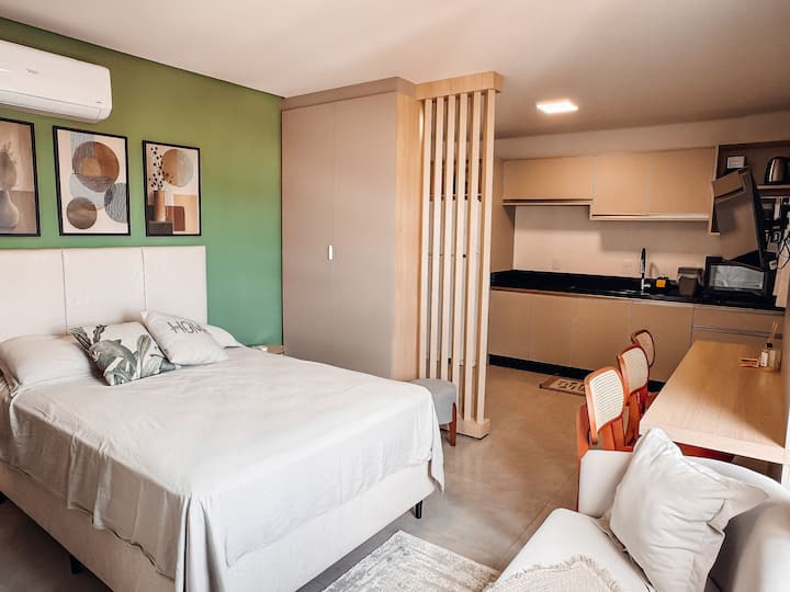 Apt Até 3 Pessoas/ Prédio Com Piscina - Brusque