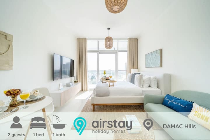Airstay | Tranquil Studio | Golf Course Views! - Dubai