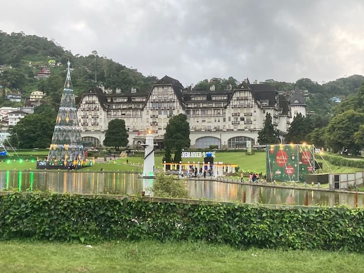 Suíte No Palácio Quitandinha Com Vista Para O Lago - Petrópolis