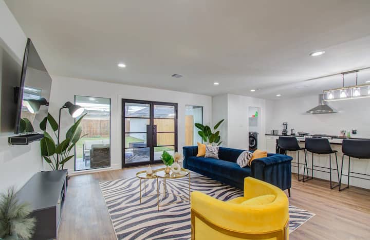 5-bd Modern Central Getaway W Hot Tub | Mins To Dt - Bellaire, TX