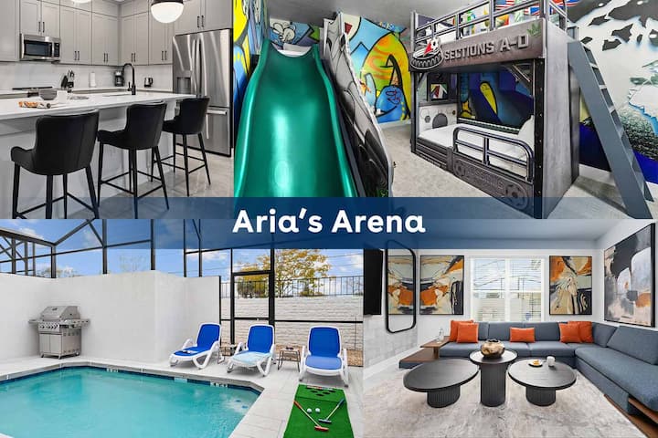 Aria's Arena | Fab Villa W Soccer Br, Near Sports - Camping World Stadium - Orlando