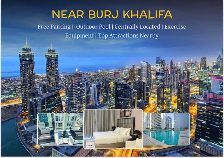Dubai Chic Studio | Skyline View Near Burj Khalifa - Dubai