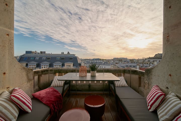 Appartement Ac, Terrasse & Balnéo Louvre - Paris