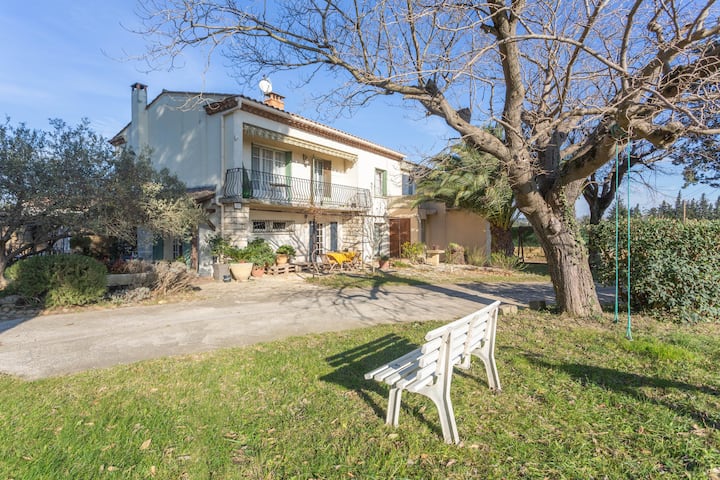 Le Mélomane - Maison Climatisée Avec Jardin Clos - Remoulins