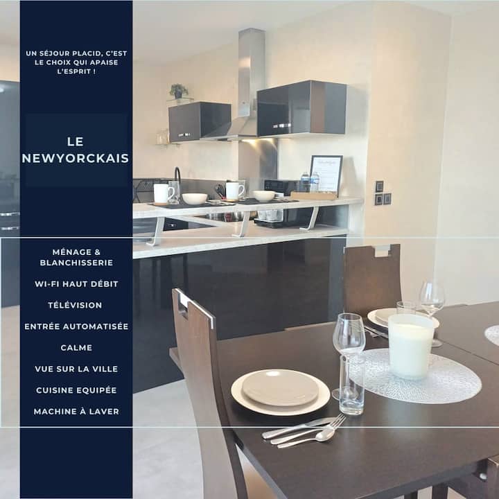 The Newyorkais – Terrasse Avec Vue Sur La Ville - Parc Saint Paul