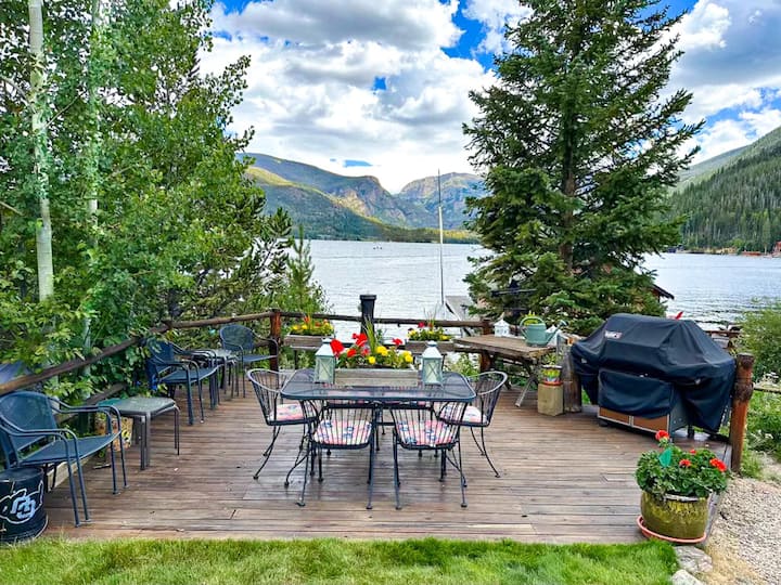Lakeside Chalet - On Grand Lake W/ Private Dock! - Grand Lake