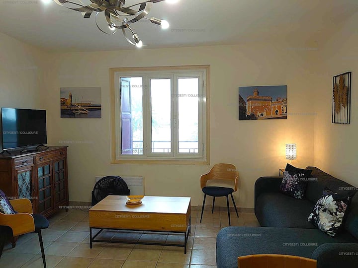 4demo46 - Collioure Appartement T2 Plage Et Vue - Cerbère
