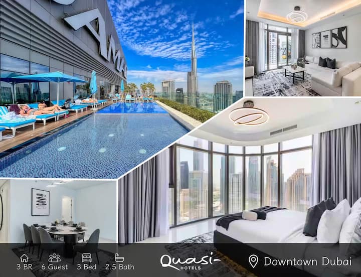 Stunning Burj Khalifa View Apartment In Downtown - Dubai