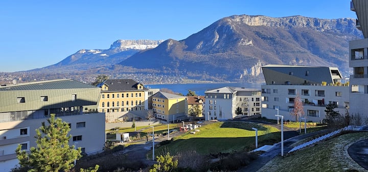 Le Tresor Alpin, Vue Lac, 2 Chambres, Garage - Saint-Jorioz