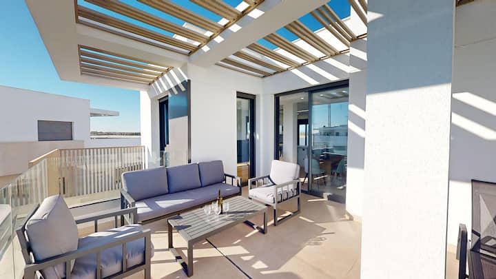 Penthouse Panorama-murcia Holiday Rentals Property - Los Alcázares