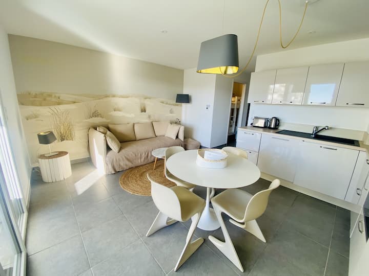 Magnifique T2 Cabine Avec Terrasse Et Parking Proc - Biscarrosse