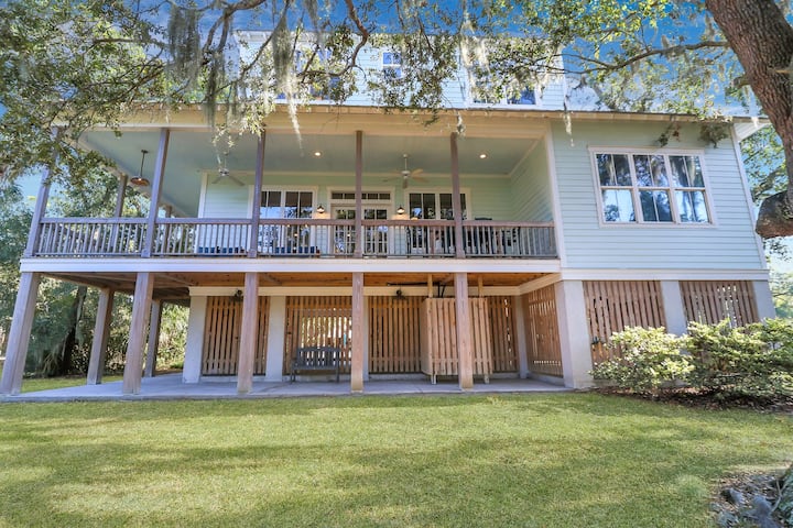 Oyster Cove - Marsh Front, Sleeps 8, Amenities - Tybee Island, GA