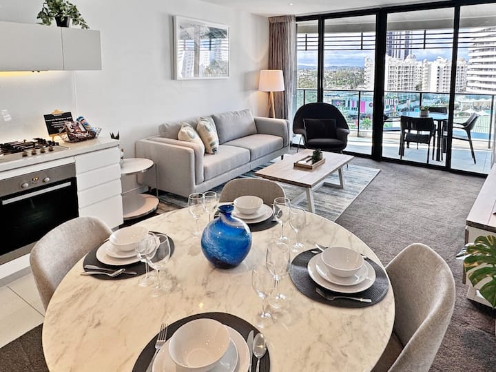 Perfect Beach Pad Oracle Tower 2 Lvl 8 Parking - Broadbeach