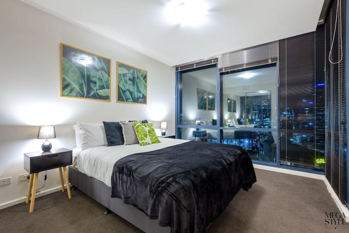 L40 Highrise: Free Parking, Walk To Crown & Eureka - Melbourne