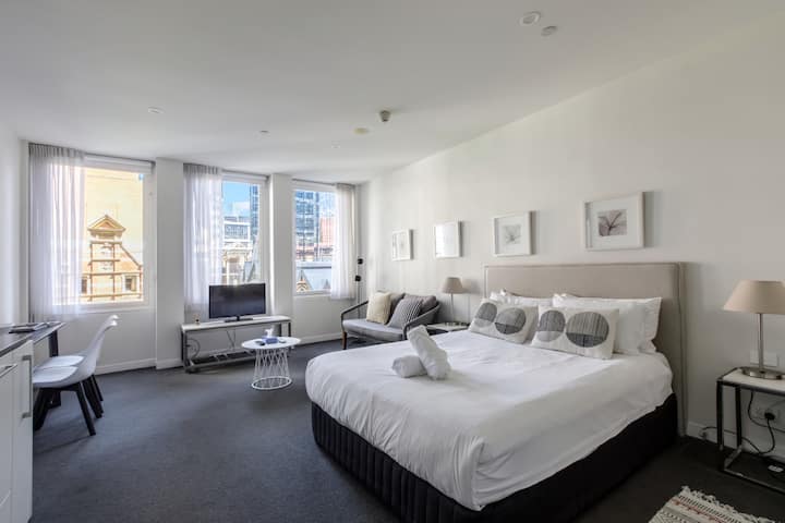 Chic City Studio In The Heart Of Melbourne - Melbourne