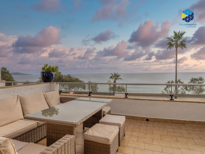 Antic 101 - Apartment In S'illot Facing The Sea - Sa Coma