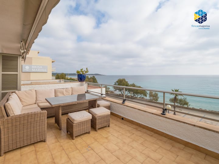 Antic 201 - Apartment In S'illot Facing The Sea - Sa Coma