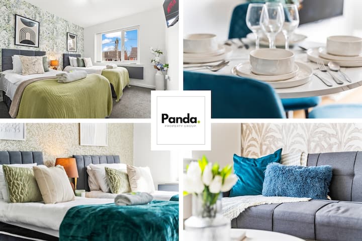 Appartement-moderne-salle De Bain Partagée-vue Sur - Nottingham