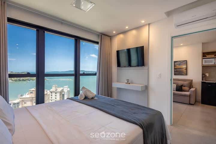 Apt 1h With Sea View And Gym 280m Beach Mhf1807 - Itapema