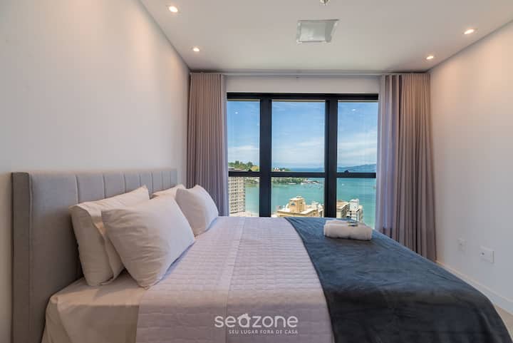 Elegant Apt Sea View 280m From The Beach Mhf1807 - Itapema