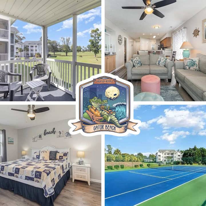 River Oaks Condo-king Bed, Balcony, Pools+hot Tub - Myrtle Beach, SC