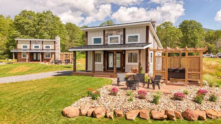 Vvcr - Cabin 6 (1-bed, Modern, Luxury W. Hot Tub) - Canaan Valley, WV