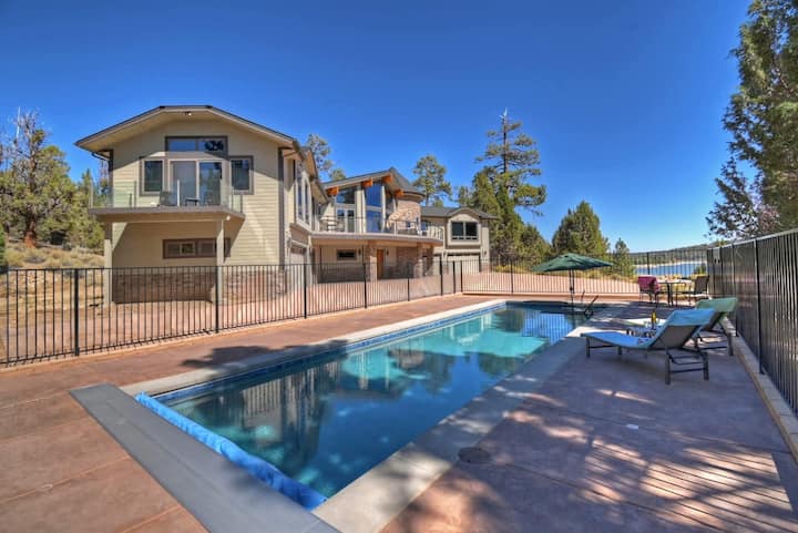 Brand New Listing With Lake View Hot Tub Fire - Big Bear Lake, CA
