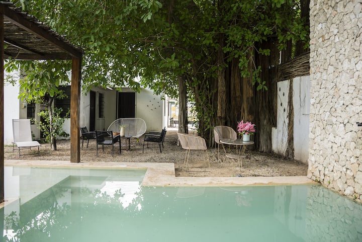 Casa Grande 5 Blocks To Montejo - Mérida, México