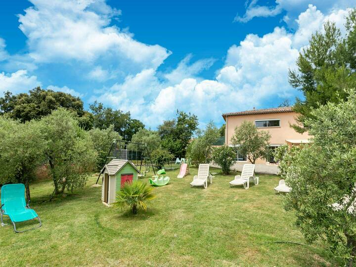 Casa-des Oliviers Maison Vacances Avec Piscine - Régusse
